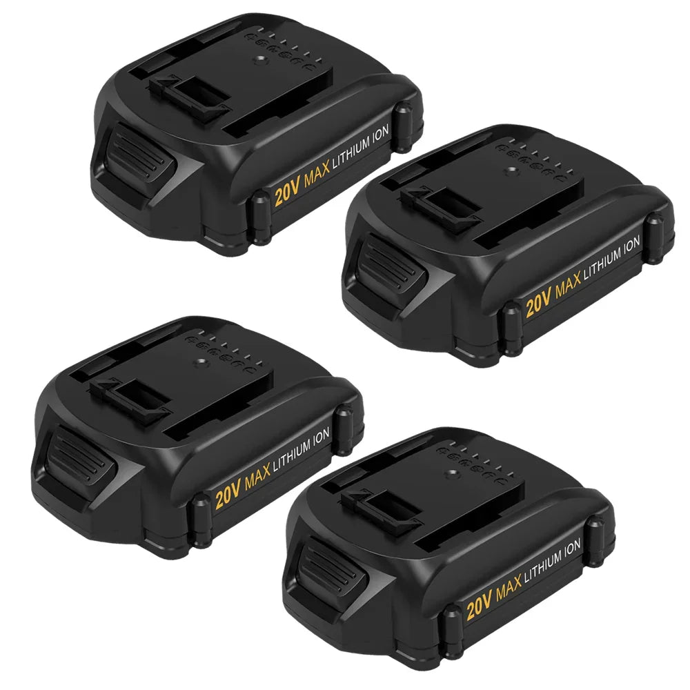 For Worx 20V Max Battery Replacement | WA3520 7.0Ah Li-ion Battery 4 P ...