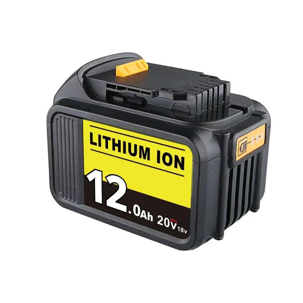 2 Pack For Dewalt 20V Battery 12Ah replacement | DCB205 Li-ion Battery ...
