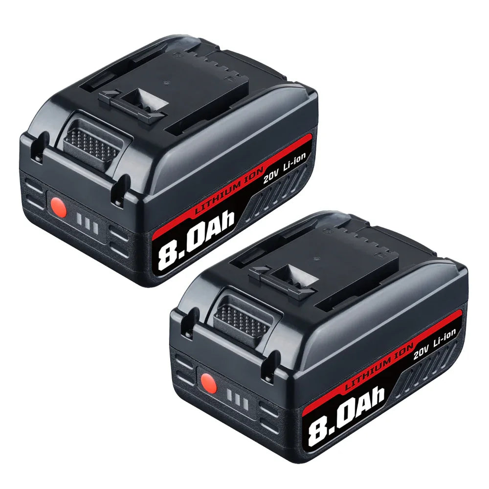8.0Ah For DeWalt 20V Battery Replacement | Max XR Li-ion Battery DCB20 ...