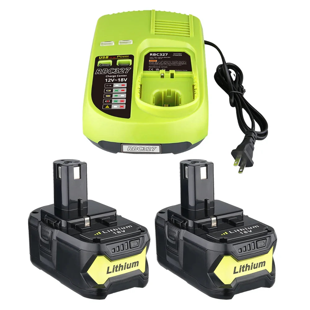 FOR RYOBI 18V – Triple-Batteries