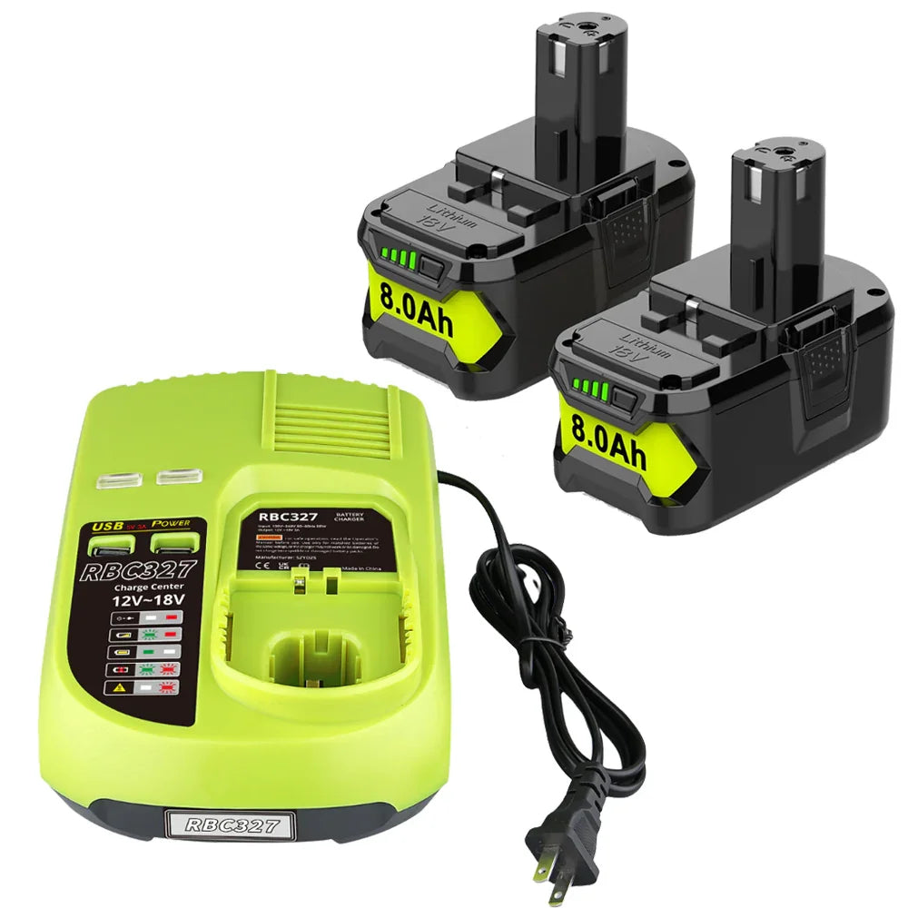 FOR RYOBI 18V – Triple-Batteries