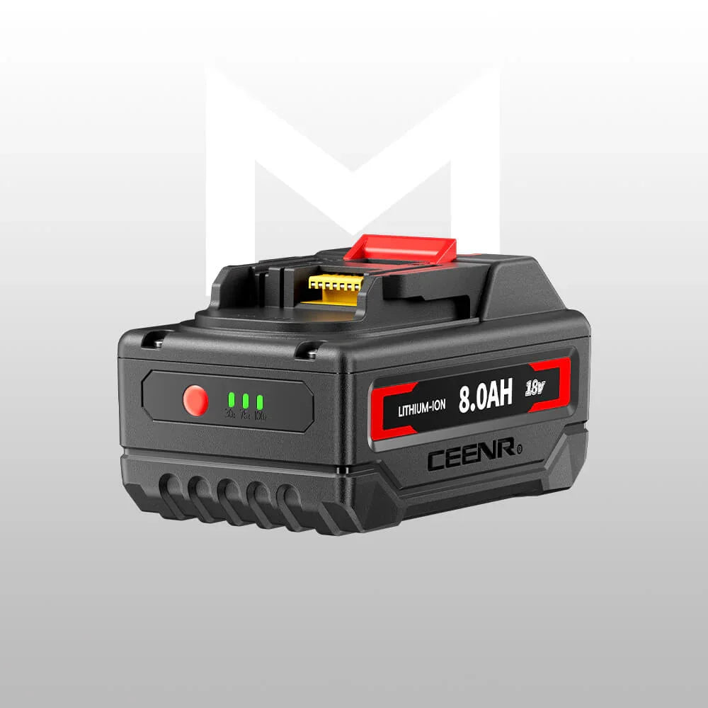 Ceenr 8.0Ah Battery For Makita 18V | Replacement Model BL1860B, with L ...