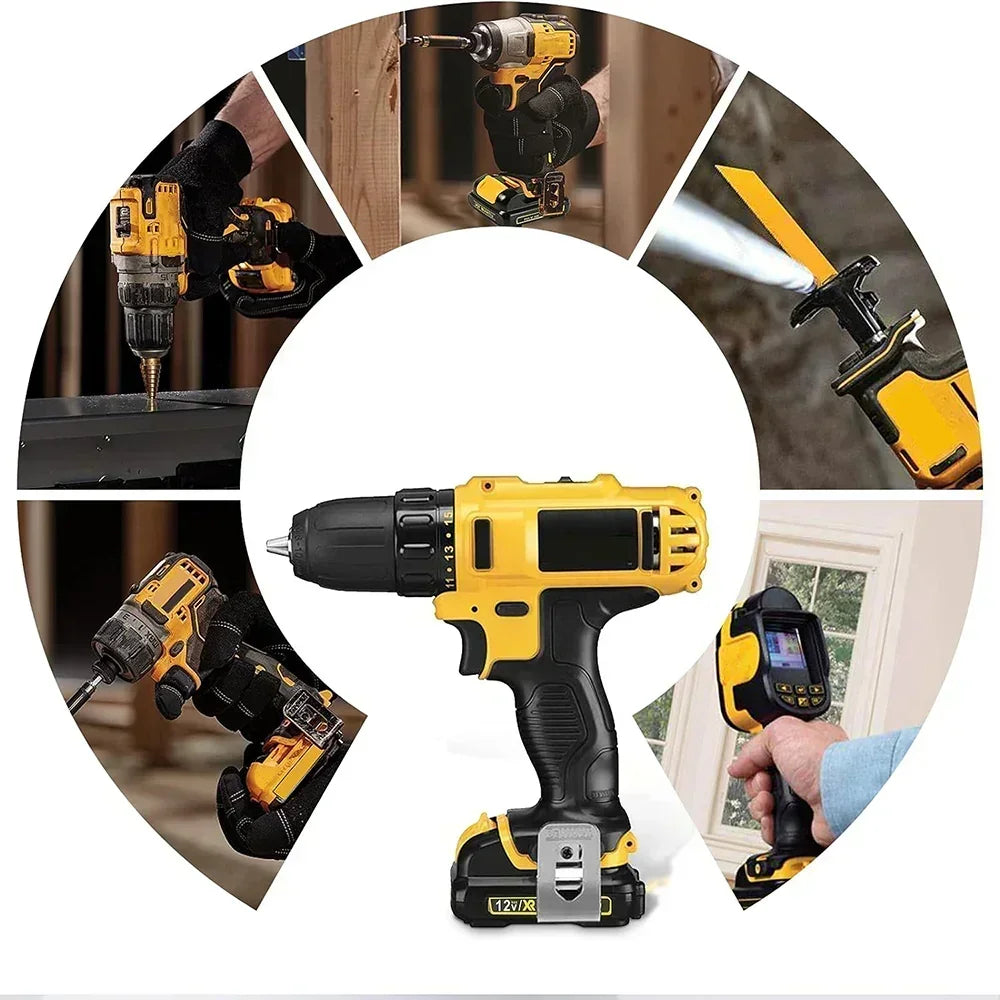 For Dewalt 12V Battery Replacement | DCB120 DCB123 DCB127 6.0Ah Li-ion ...